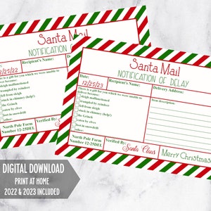 Santa Mail, Delayed Gift, Christmas Gift Delay, Missing Gift, Delayed ...