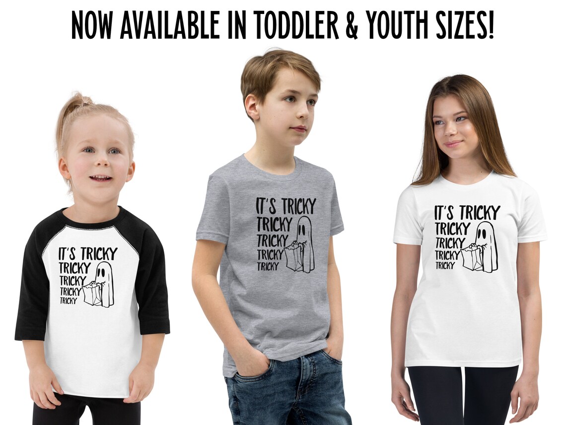 It's Tricky Shirt It's Tricky Tee Trick or Treat - Etsy