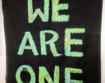 We are one banner | Etsy