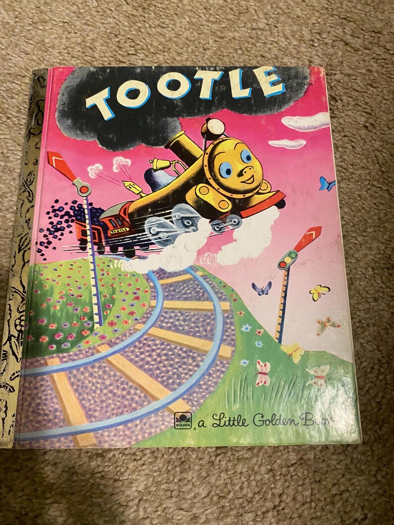 1945 Little Golden Book Tootle - Etsy