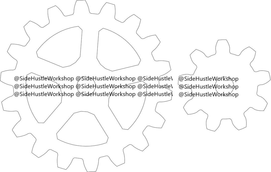Gear Set SVG - Etsy