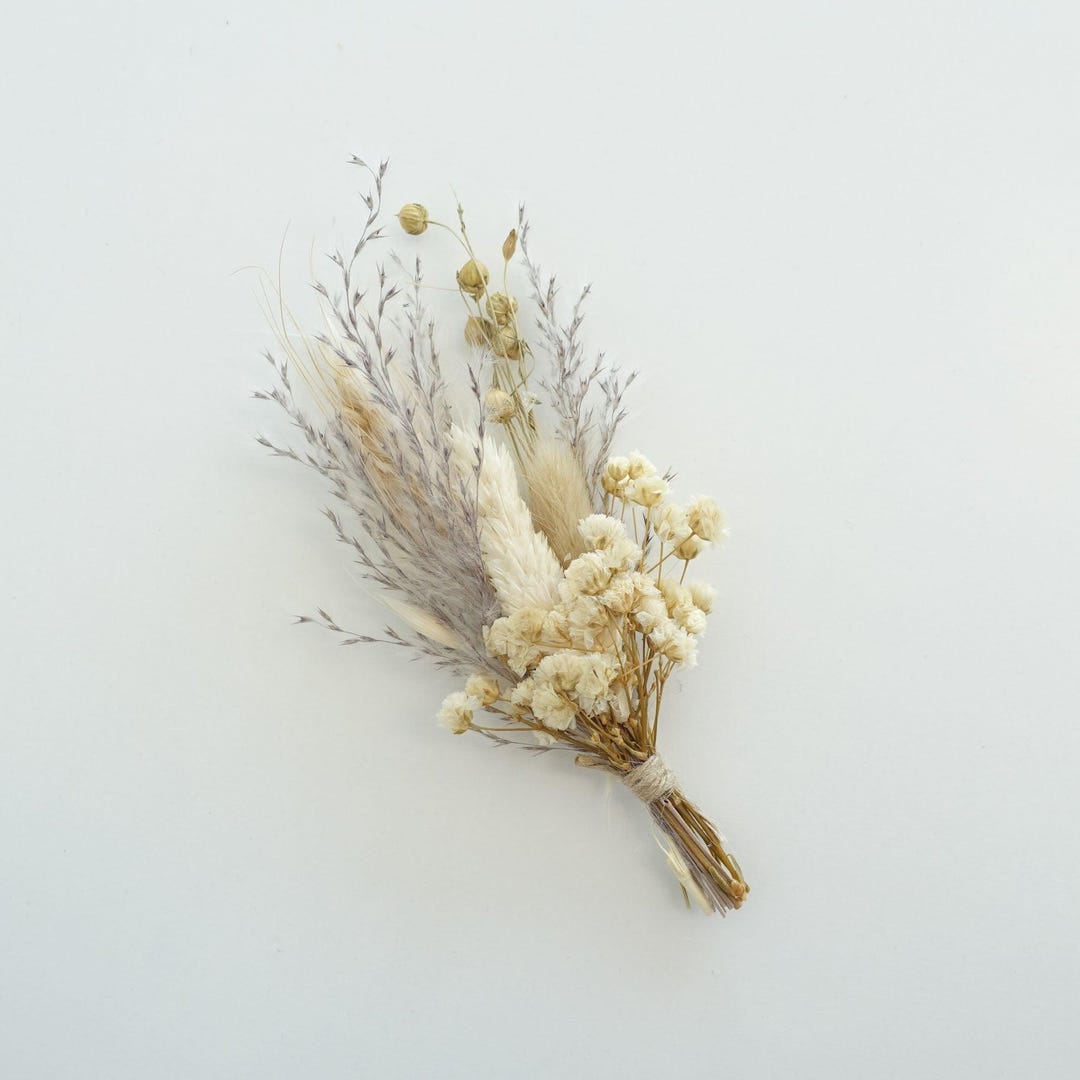 Countryside Dried Posy Mini Bunch Flowers - Etsy