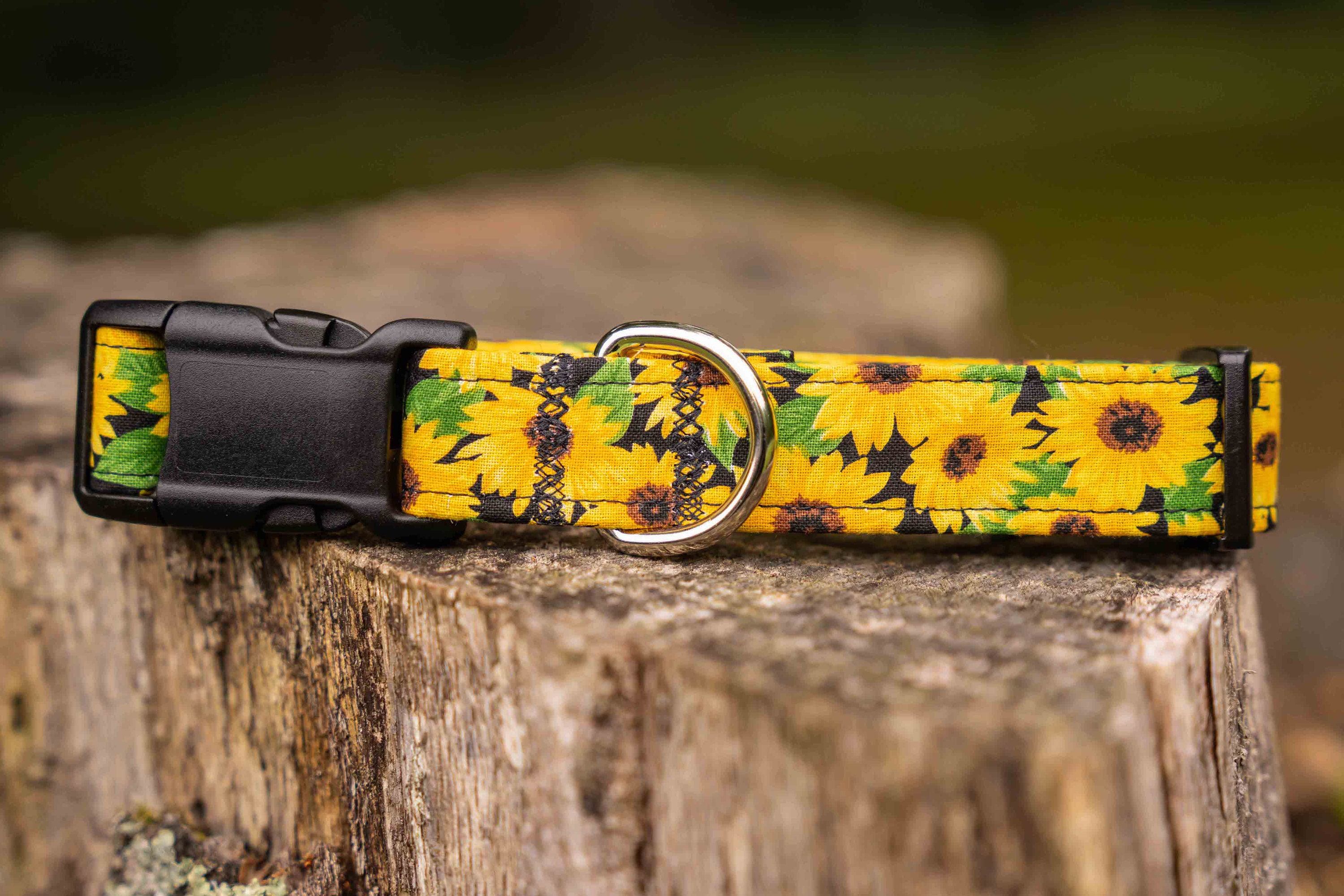 Yellow Sunflower Dog Collar Yellow Sunflower Collar Flower | Etsy