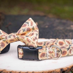 Yellow Sunflower Dog Collar Yellow Sunflower Collar Flower - Etsy