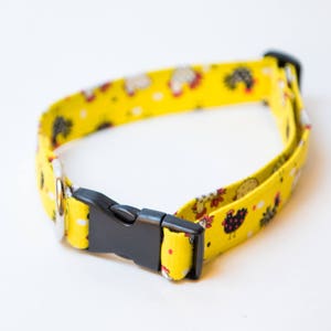 Yellow Chicken Dog Collar Chicken Dog Collar Chicken Pattern - Etsy