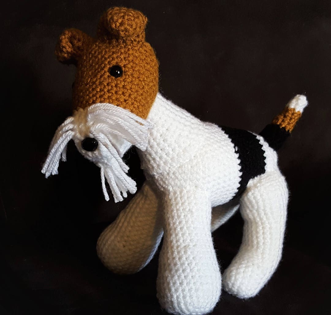 Wire Fox Terrier Pattern - Etsy