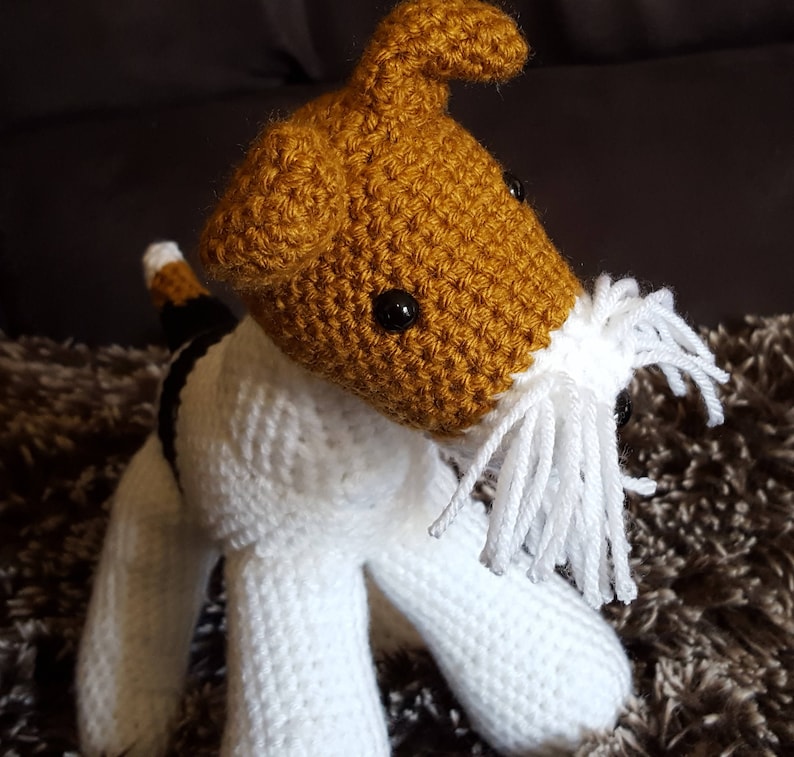 Wire Fox Terrier Pattern - Etsy UK