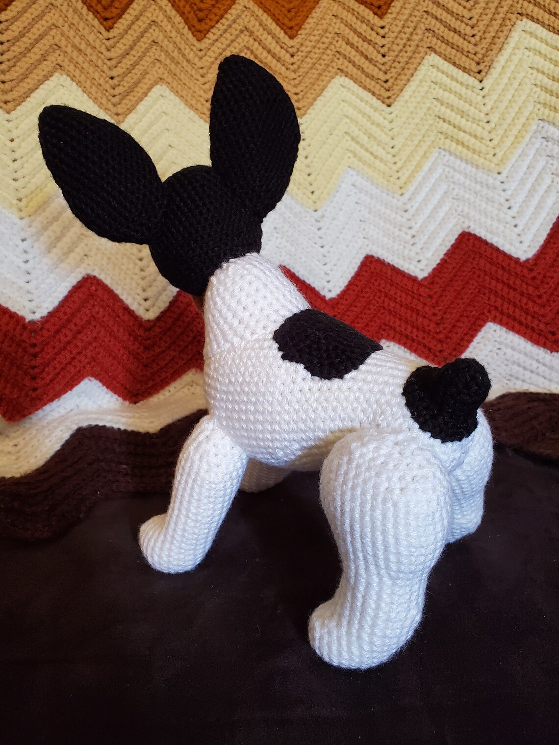 Crochet Amigurumi Rat Terrier Pattern - Etsy