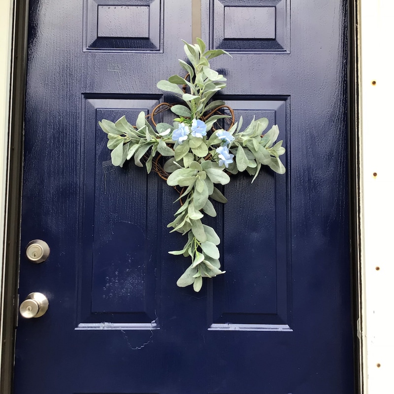 Cross for Front Door - Etsy