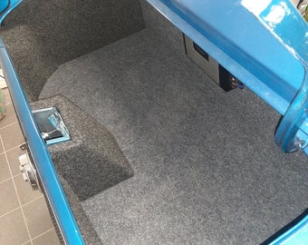 Trunk Carpeting Panels Complete Kit for 1969 1970 Mustang Fastback sportsroof Etsy