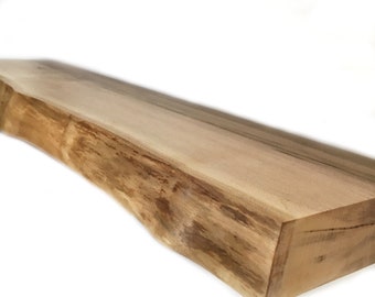 Maple floating shelf | Etsy