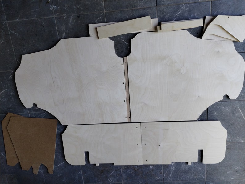 Trunk Panel TEMPLATE Kit for 69-70 FORD MUSTANG Fastback/ Sportsroof - Etsy