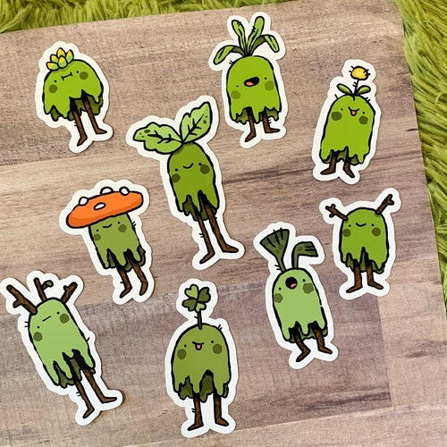 Moss Spirits Sticker Pack - Etsy