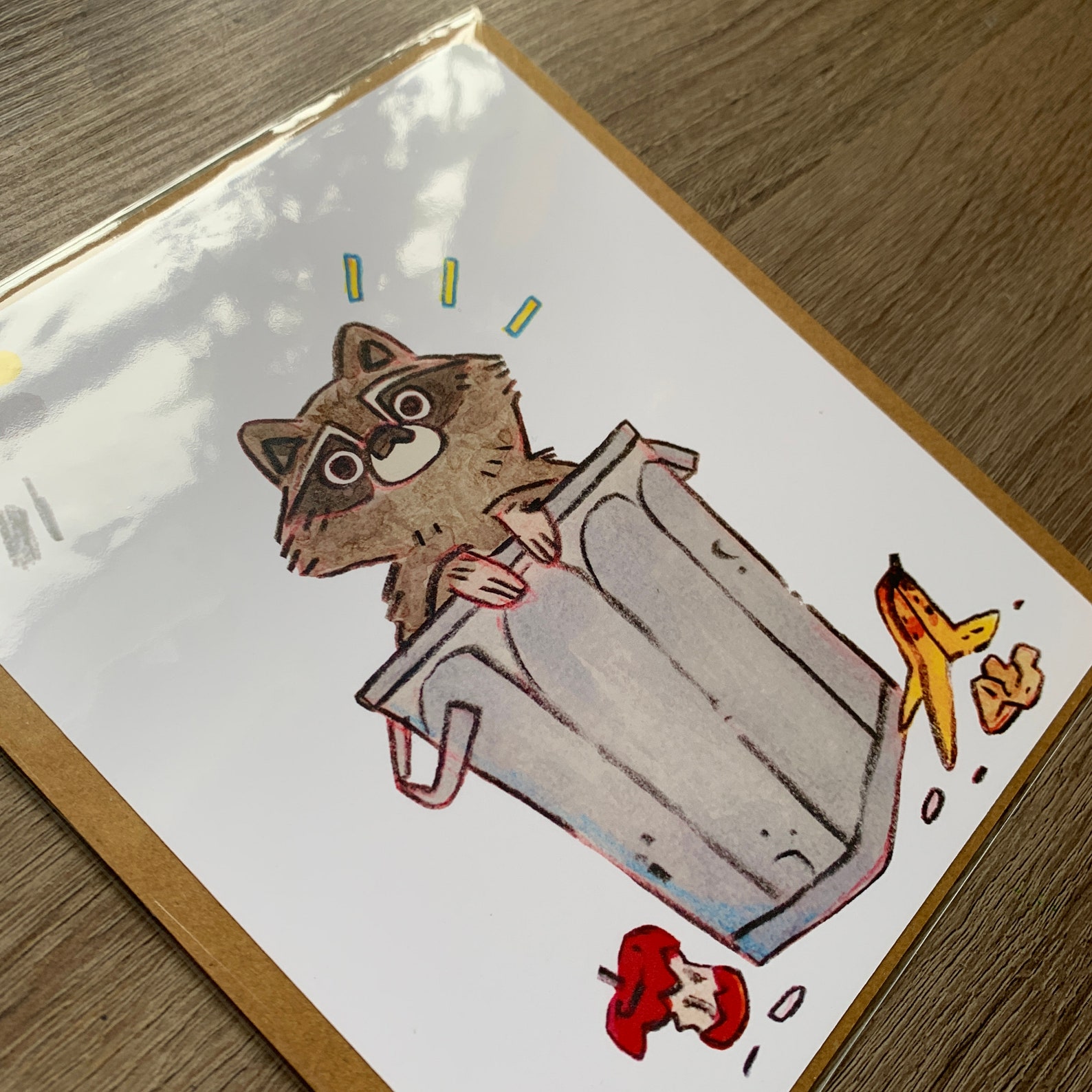 Trash Baby Mini Print - Etsy