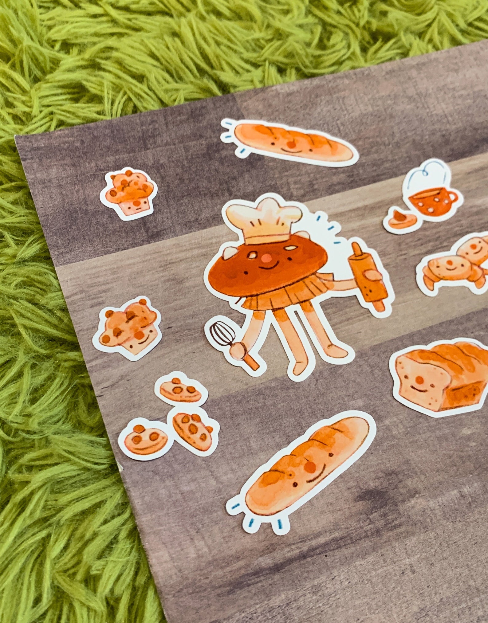 Mushy’s Bakery Sticker Pack - Etsy