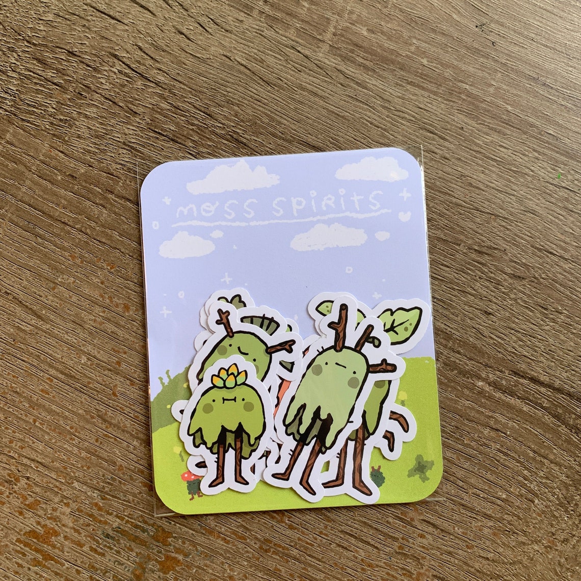 Moss spirits sticker pack | Etsy