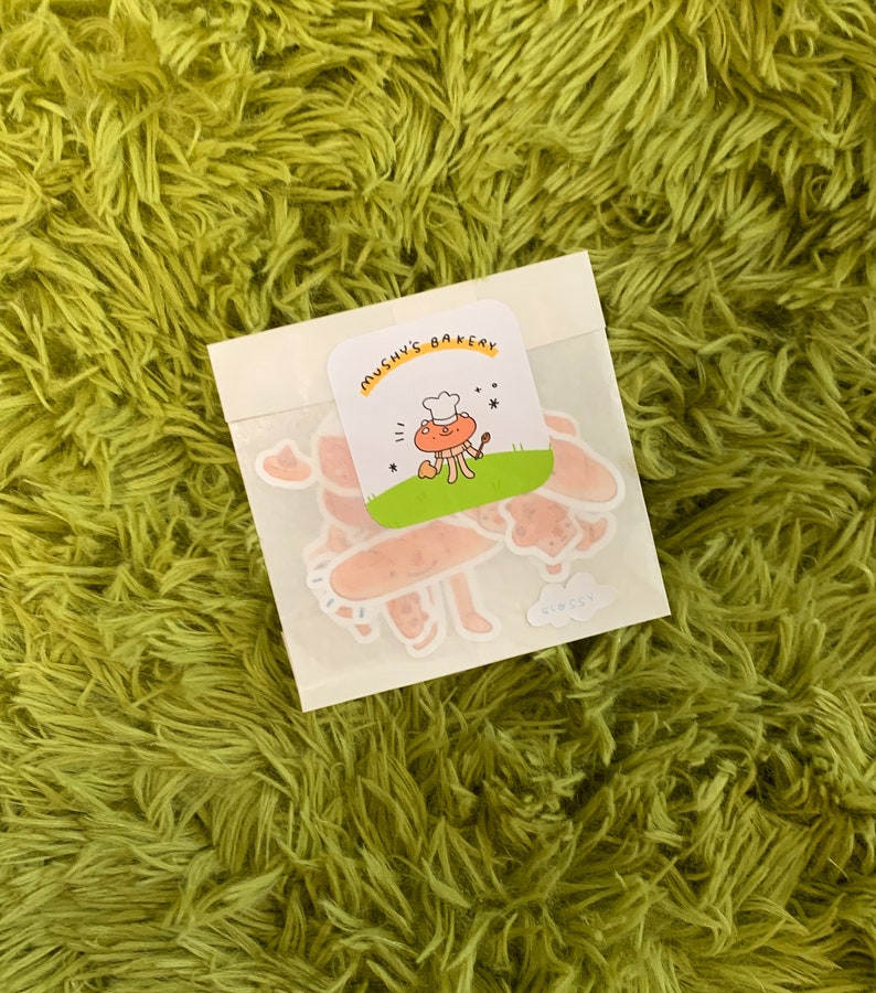 Mushy’s Bakery Sticker Pack - Etsy