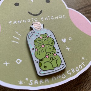 Froggy Friends! Hard Enamel Pin - Etsy