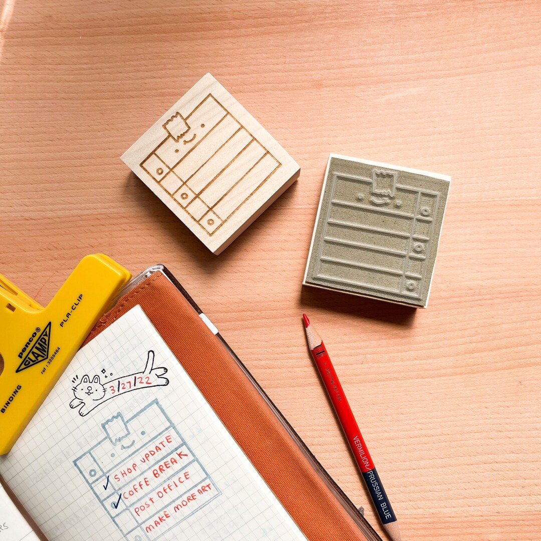 To Do List Rubber Stamp - Etsy