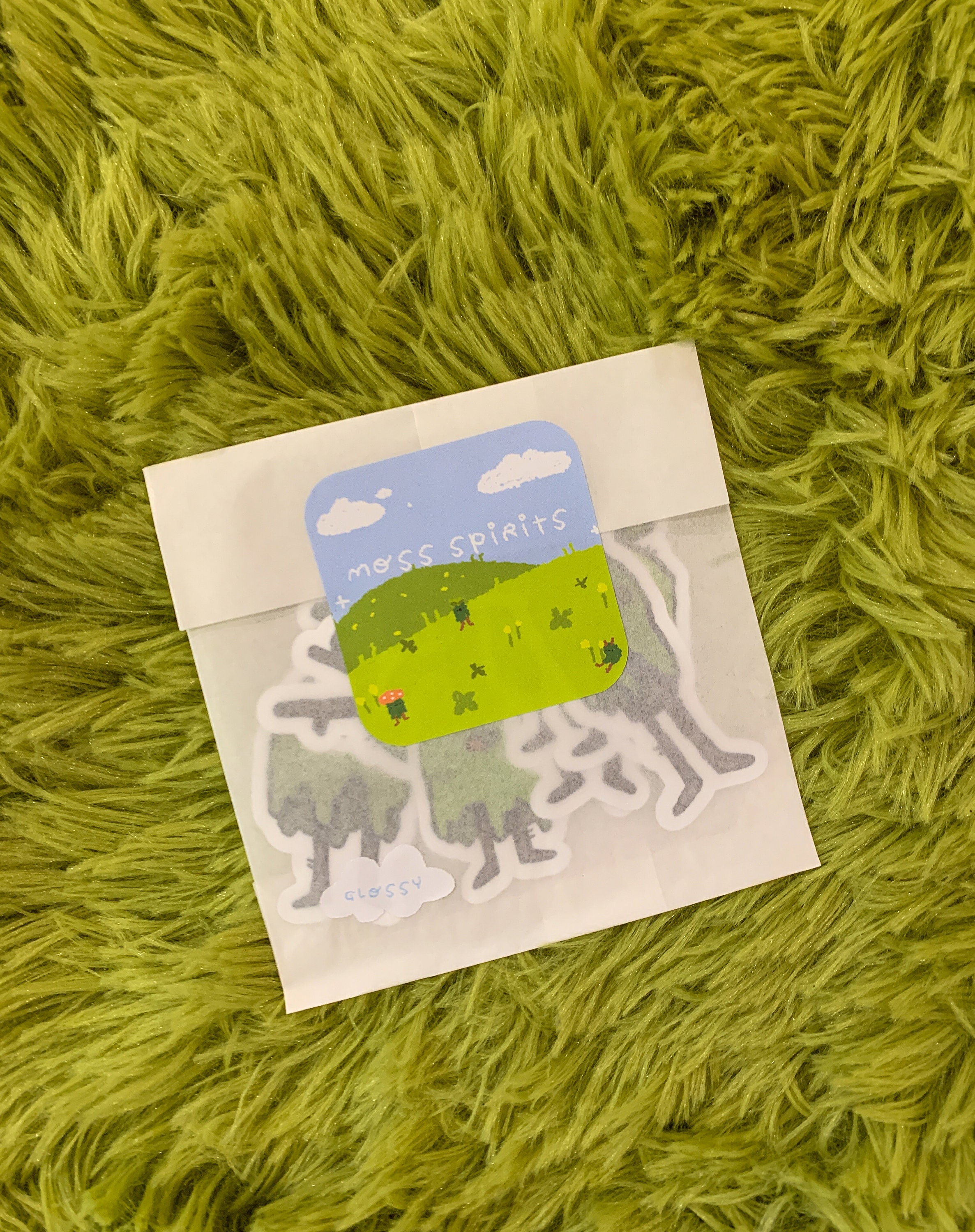 Moss Spirits Sticker Pack - Etsy