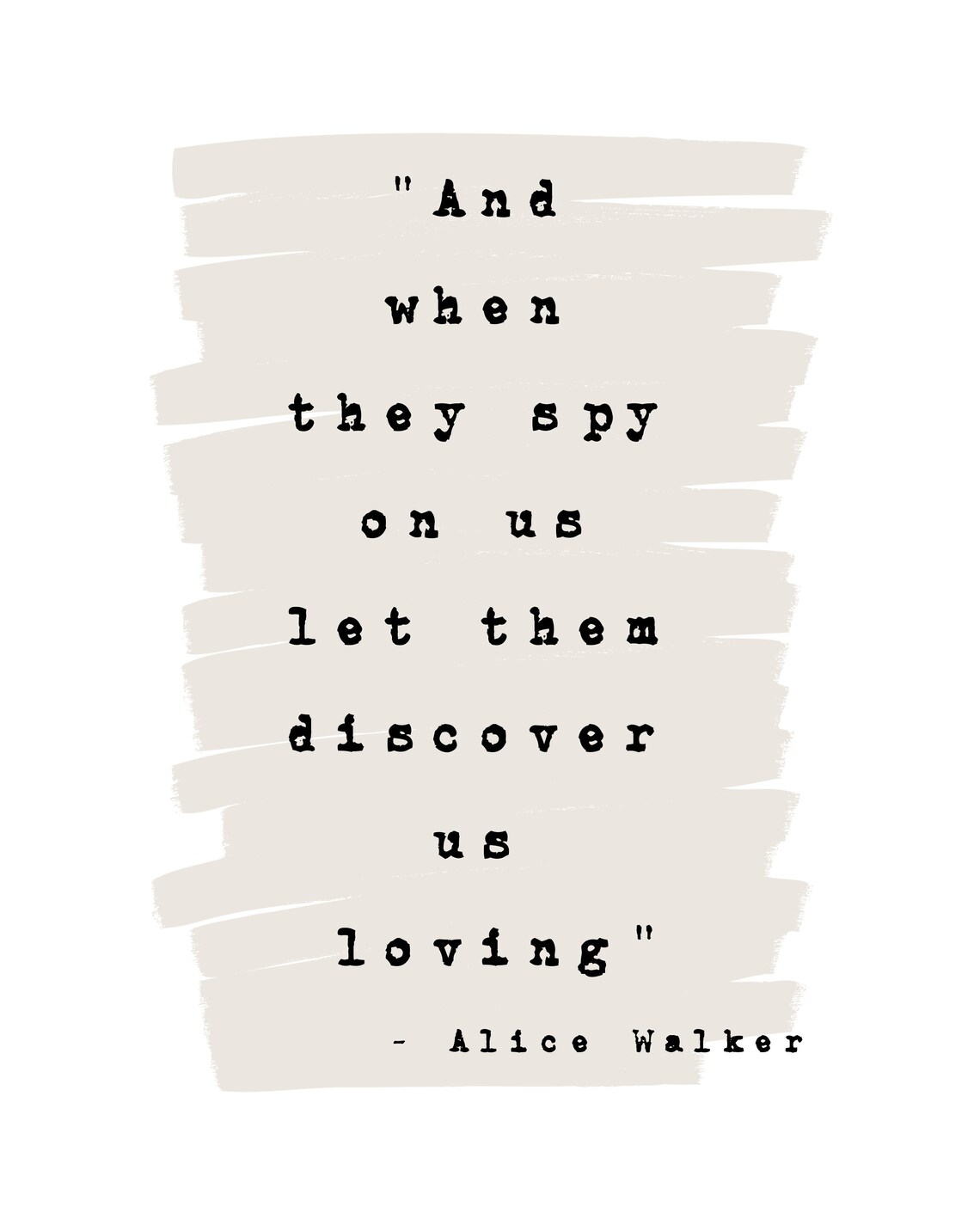 Instant Download - Alice Walker Quote - Printable Image, Downloadable ...
