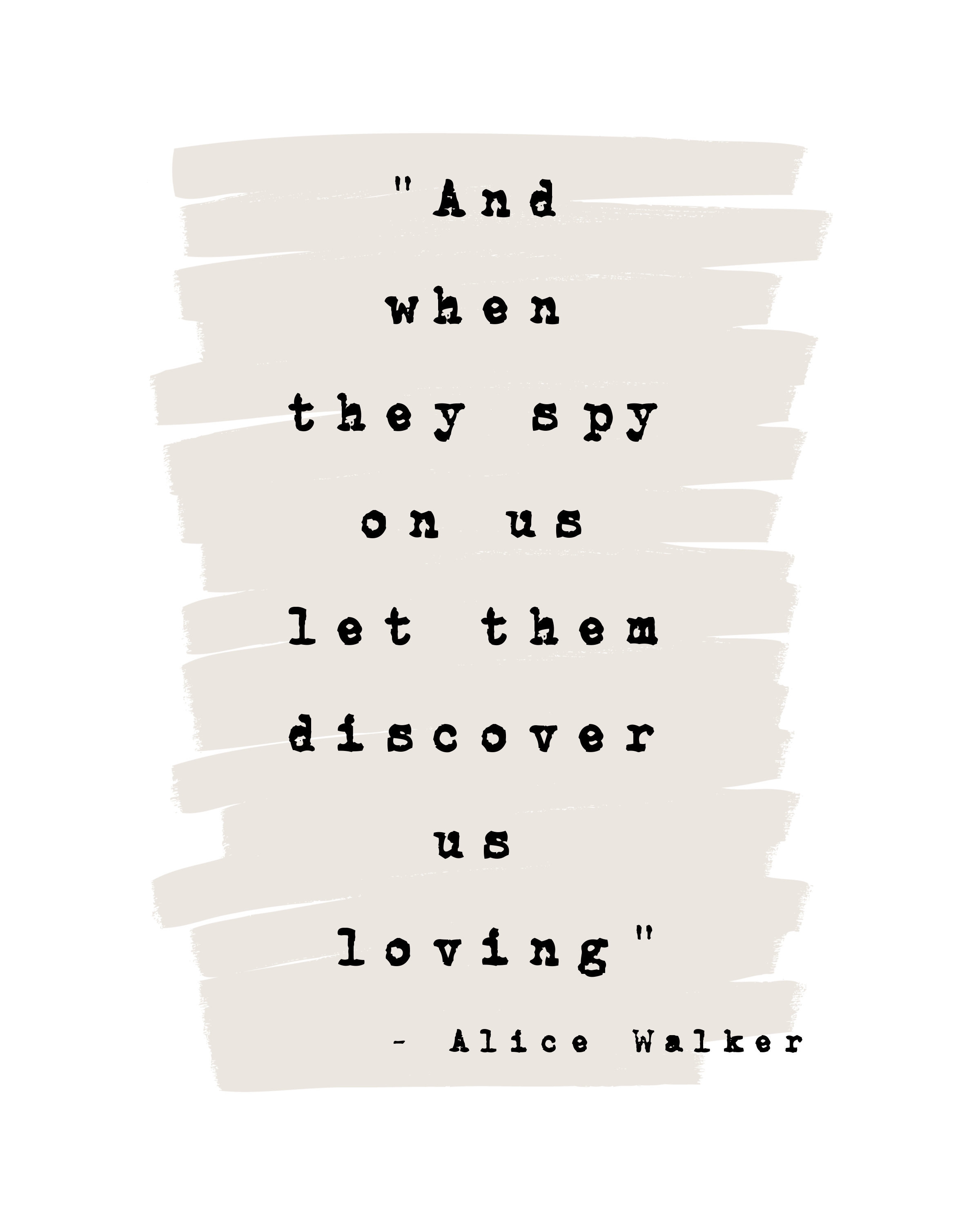 Instant Download - Alice Walker Quote - Printable Image, Downloadable ...