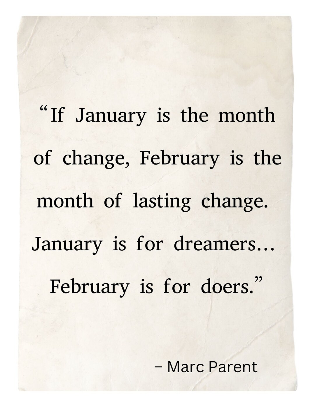 Instant Download - February is for Doers Quote - February Quote ...