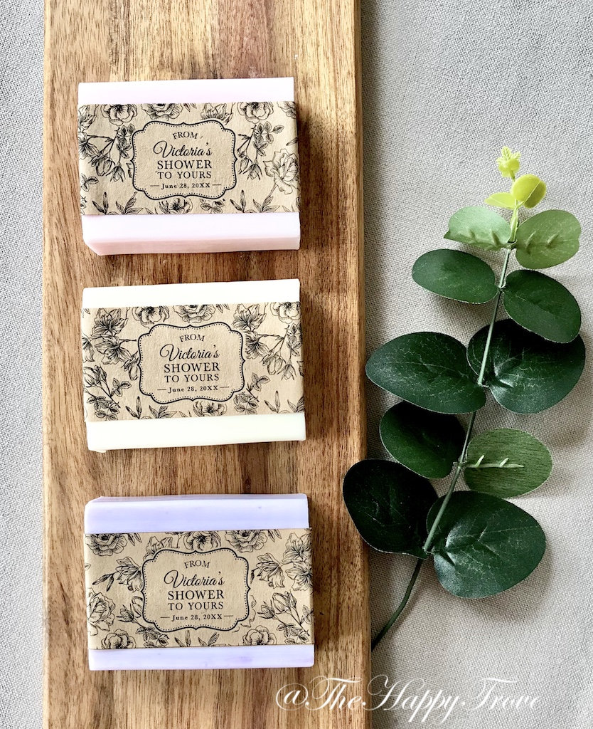 Rustic Rose Soap Labels Set of 14 Wedding Favours Bridal - Etsy Australia