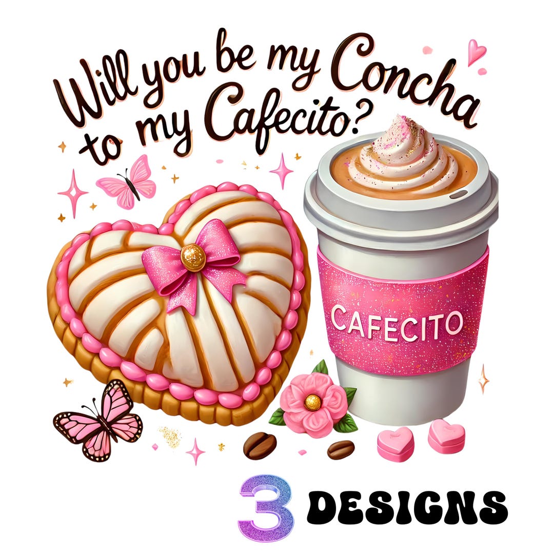 Concha Valentine Png, Retro Valentine Png, Mexican Valentine Png ...