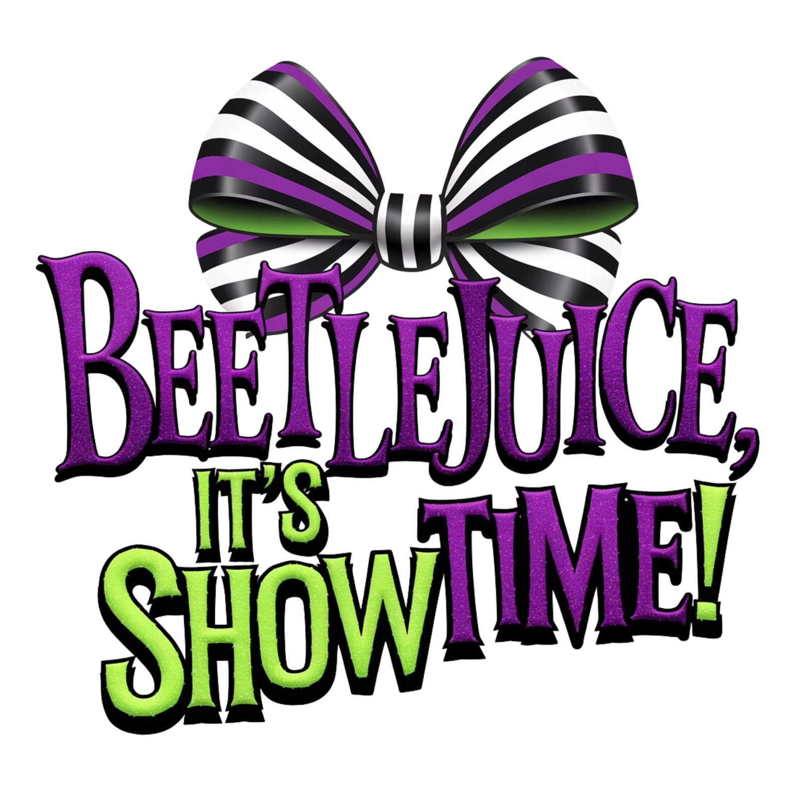 It's Show Time Horror Movie Characters Png, Beetlejuice Png, Halloween ...
