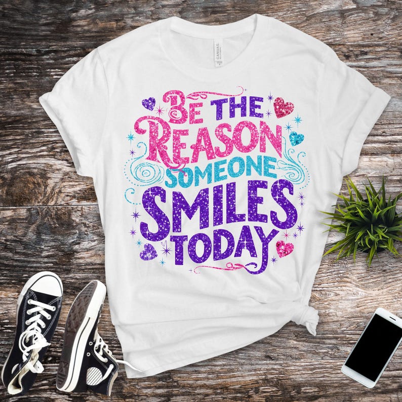 Positive Message T-shirt Design: Spread Kindness (digital Download) - Etsy