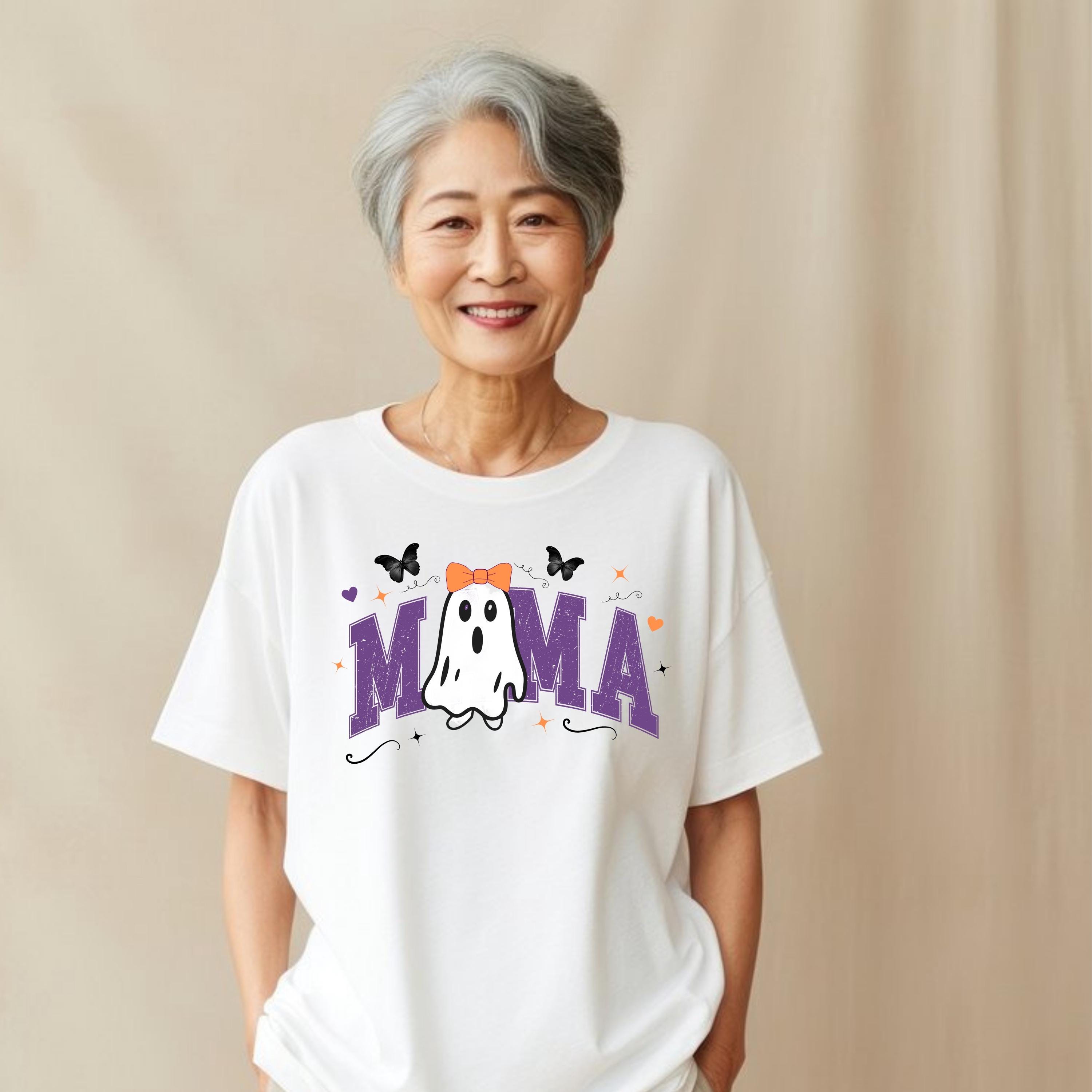 Halloween Mama Ghost PNG: Spooky Season Sublimation Design (digital ...