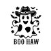 Boo Haw Halloween Cowboy Ghost Png, Halloween Cowgirl PNG, Howdy ...