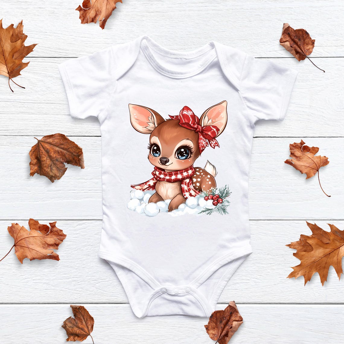 Cute Christmas Reindeer Png, Cute Baby Christmas Reindeer Clipart, Kids ...