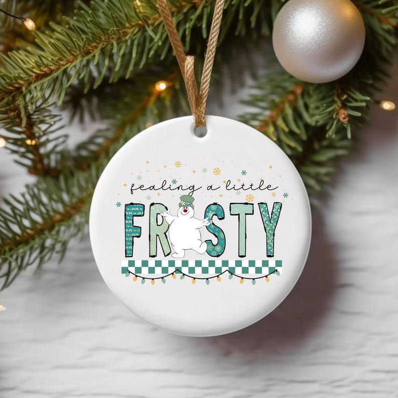 Feelin A Little Frosty Snowman PNG Christmas Sublimation, Merry ...