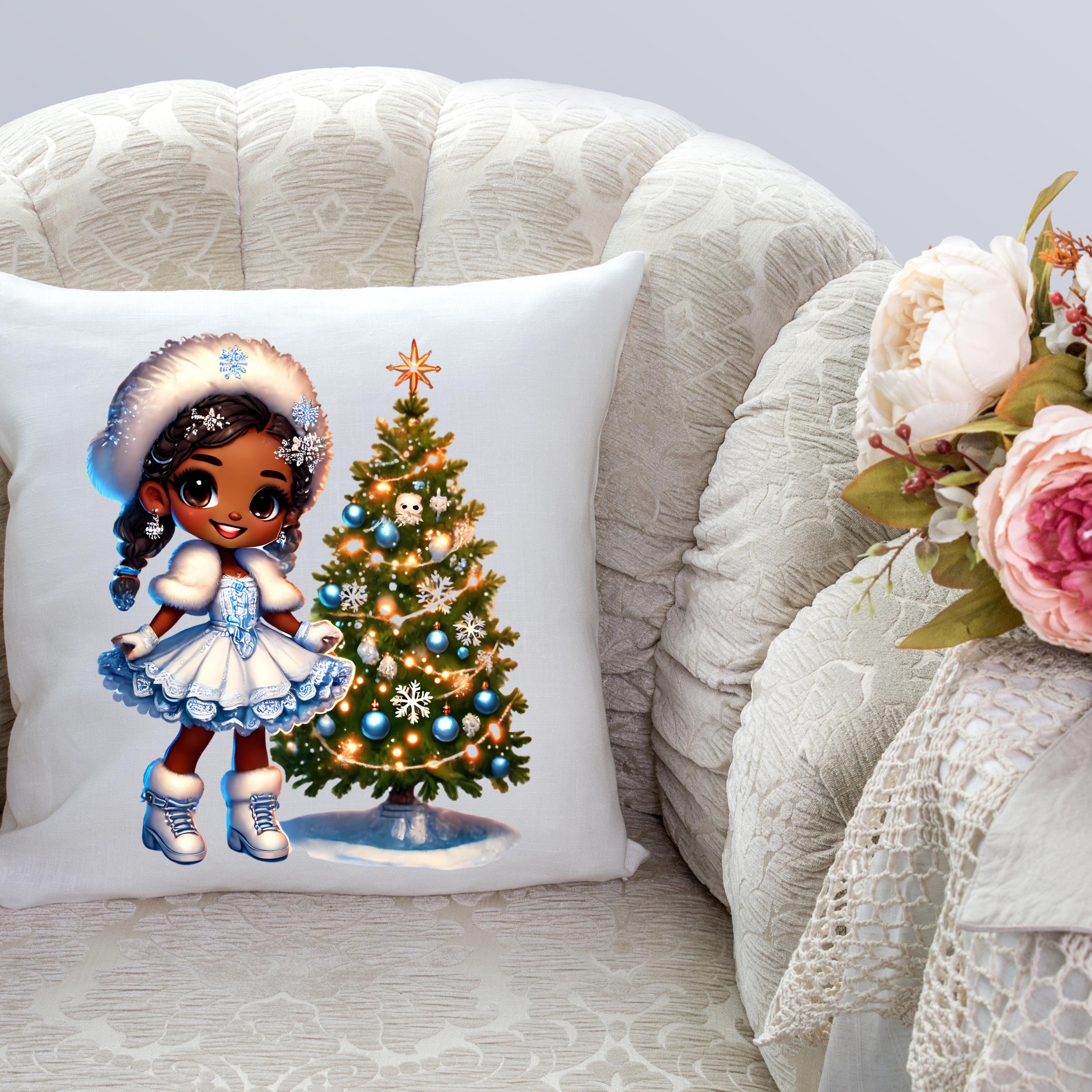 Christmas Chibi Girl Clipart: Holiday PNG (digital Download) - Etsy