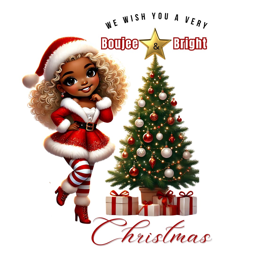 Christmas Chibi Girl Clipart: Holiday PNG, JPG (digital Download) - Etsy