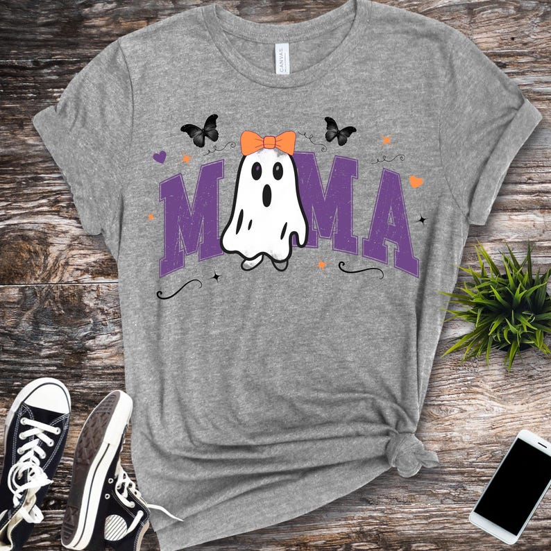 Halloween Mama Ghost PNG: Spooky Season Sublimation Design (digital ...