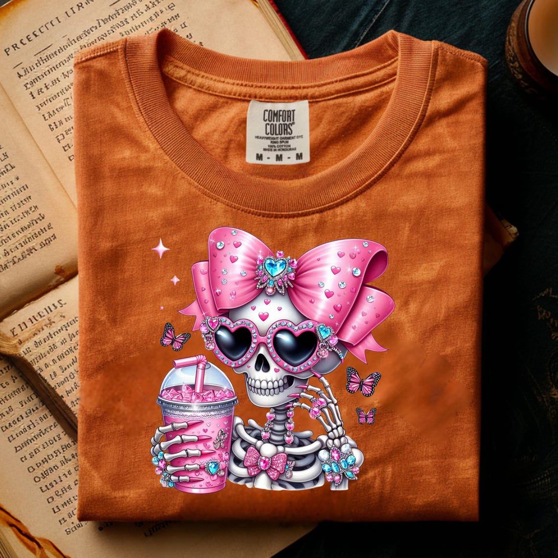 Boujee Skeleton Mama PNG: Iced Coffee Sarcastic Design (digital ...