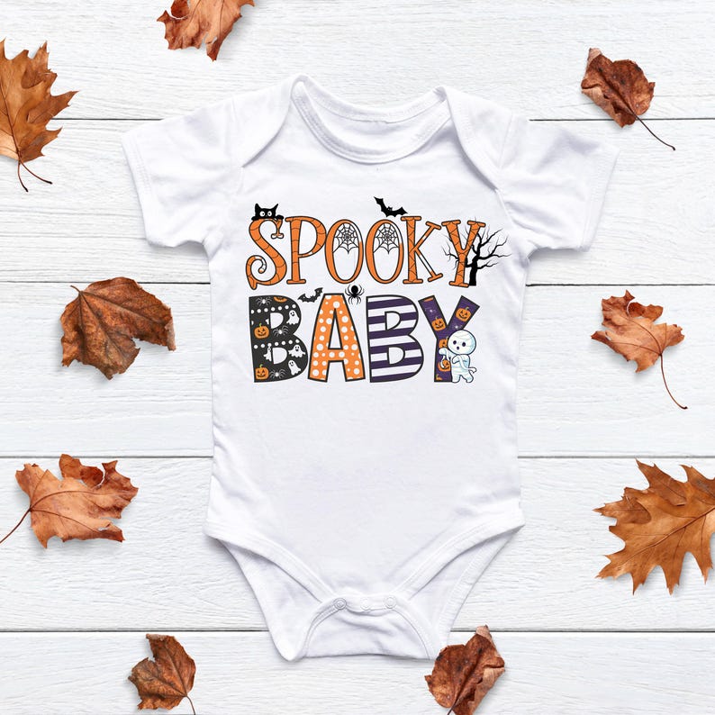 Spooky Baby Halloween Design: Mommy and Baby Sublimation (PNG, JPEG) - Etsy