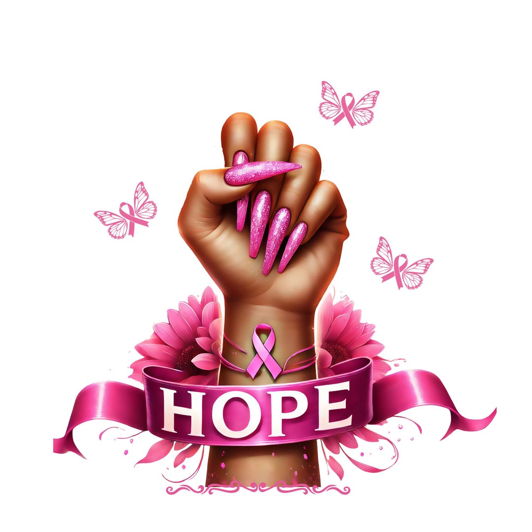 Hope Png, Hope Breast Cancer Png, Hope Sublimation Design, Breast ...