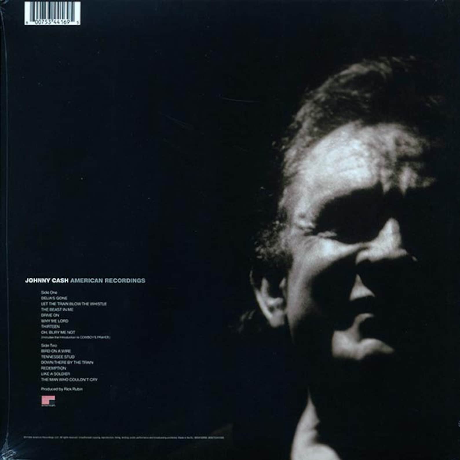 Johnny Cash - American Recordings Vinyl Record LP Album - Etsy
