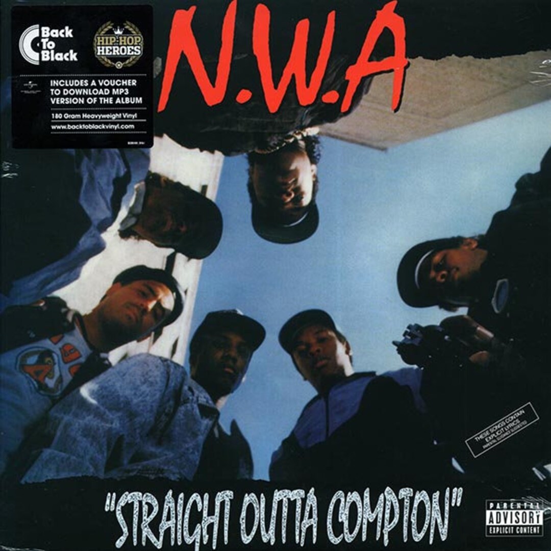 NWA - Straight Outta Compton Vinyl Record LP Album - Etsy