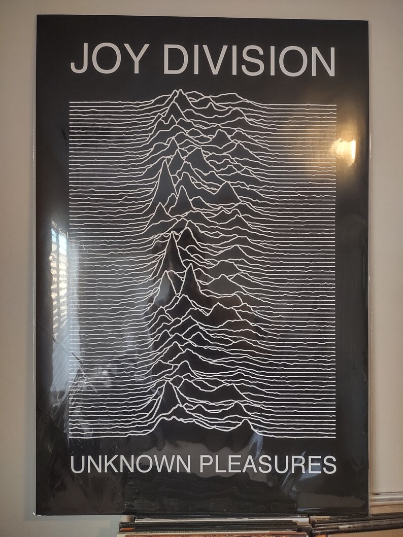 Joy Division Unknown Pleasures Poster 24 X 36 - Etsy
