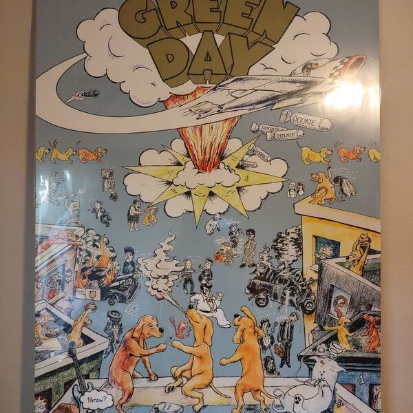 Green Day Dookie Poster - Etsy