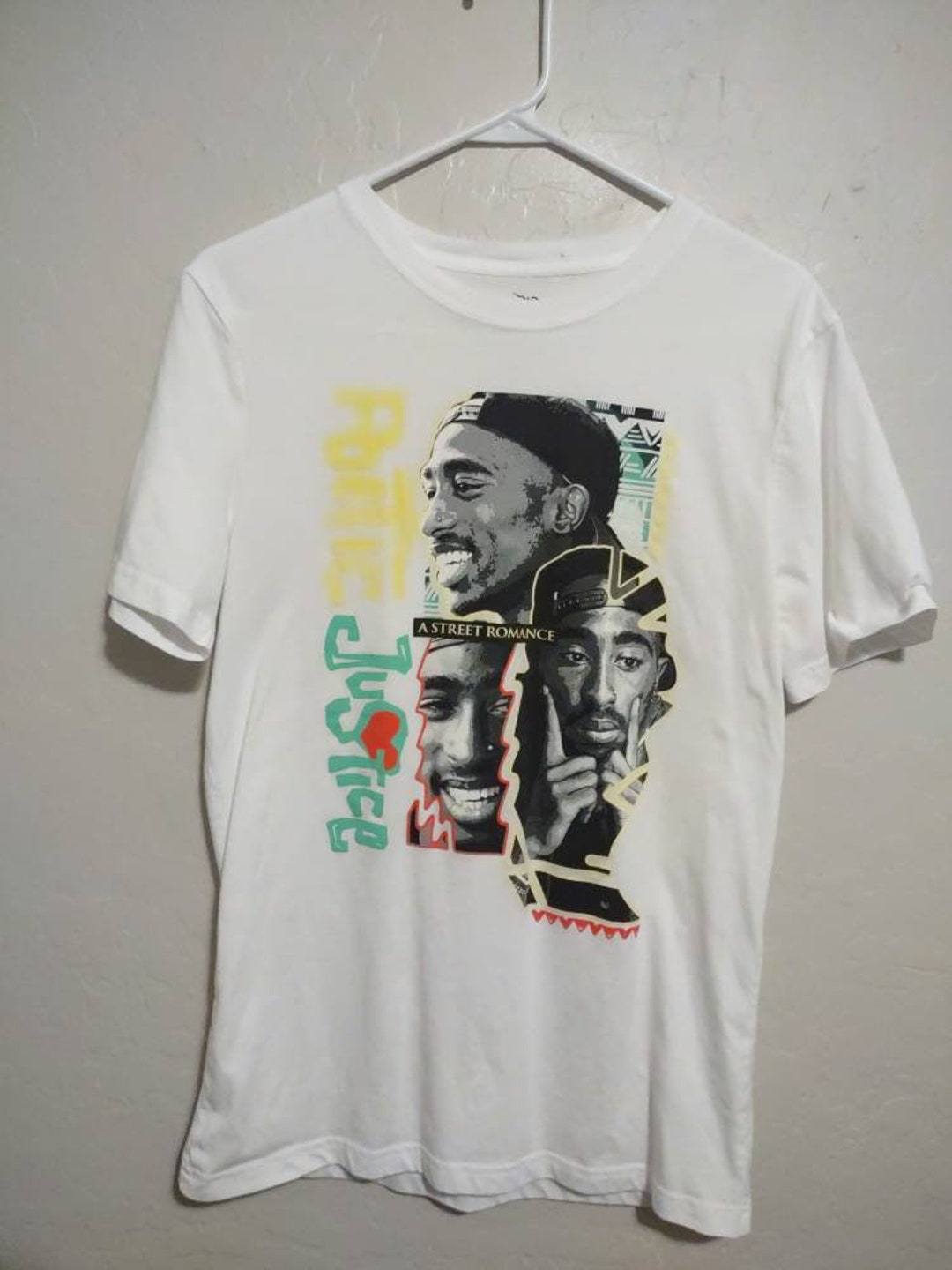 Tupac Shakur Poetic Justice 2pac Tee Shirt Women's Small - Etsy