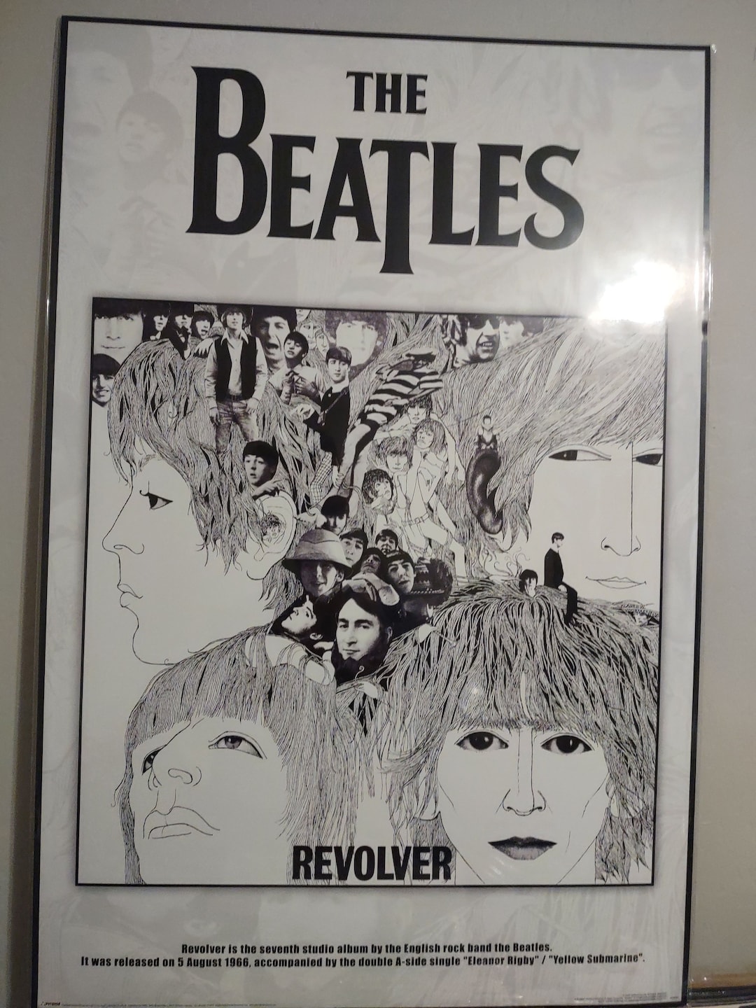 The Beatles Revolver Poster 24 X 36 - Etsy