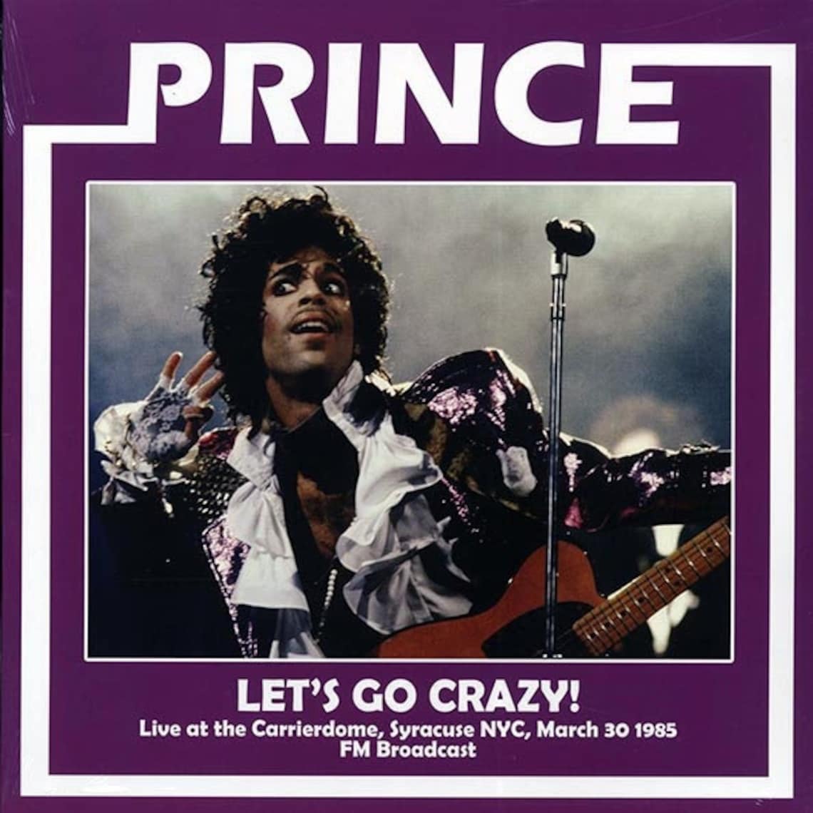 Prince Let's Go Crazy Live at the Carrierdome, Syracuse, NYC, March 30 ...