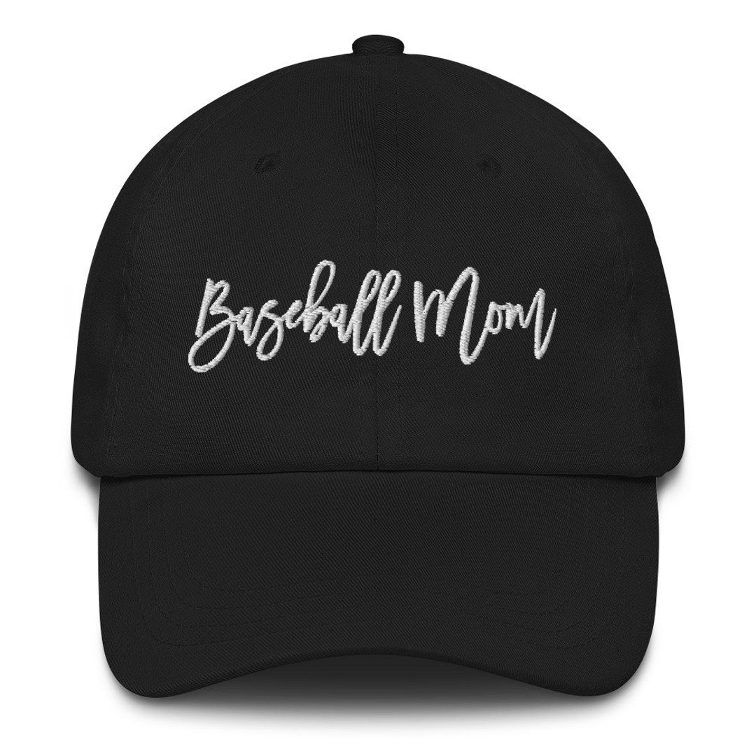 Baseball Mom Hat - Script Baseball Mom Hat Gift for Baseball Mom - Etsy