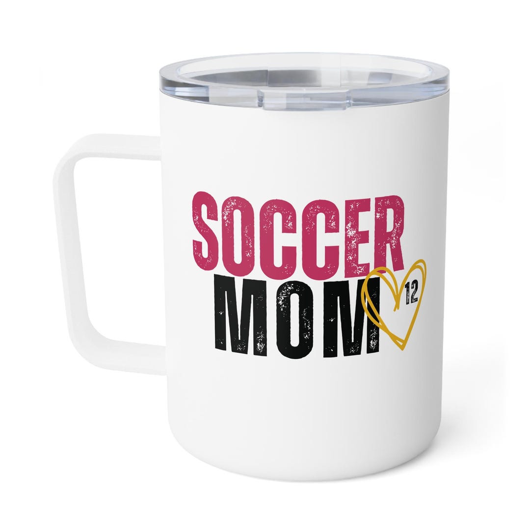 Personalized Soccer Mom Coffee Mug, Insulated Stainless Steel - Etsy